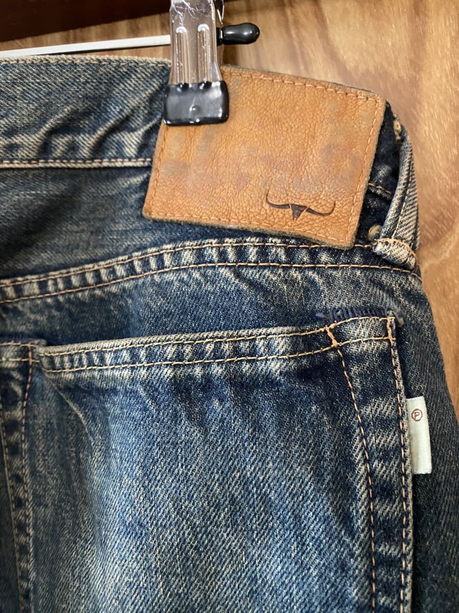 BOBSON ボブソン デニムパンツ メンズ ネイビー ダメージ B001(ボブソン)｜売買されたオークション情報、yahooの商品情報をアーカイブ公開 - オークファン（aucfan.com）