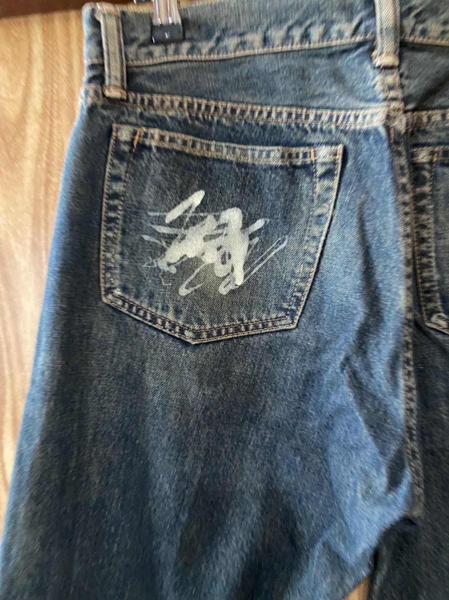 BOBSON ボブソン デニムパンツ メンズ ネイビー ダメージ B001(ボブソン)｜売買されたオークション情報、yahooの商品情報をアーカイブ公開 - オークファン（aucfan.com）