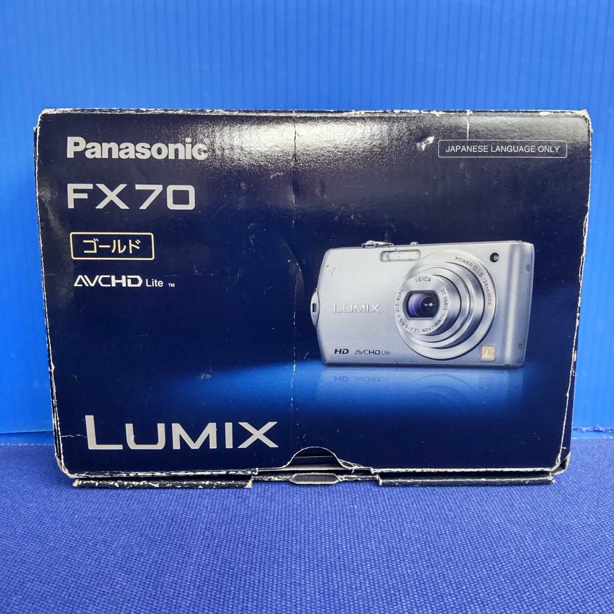 Panasonic LUMIX デジタルカメラ DMC-FX70 DMC-FX70-N ゴールド み(パナソニック)｜売買されたオークション ...