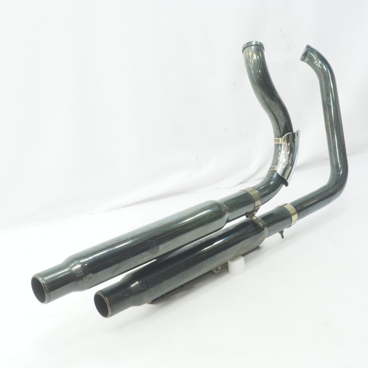 ハーレー.ソフテイル.1340/1450.シガーマフラー.フルエキ.モーターステージ.サイレンサー.EVO/TC88.FXST.FLST(ハーレーダビッドソン用)｜売買されたオークション情報 ...