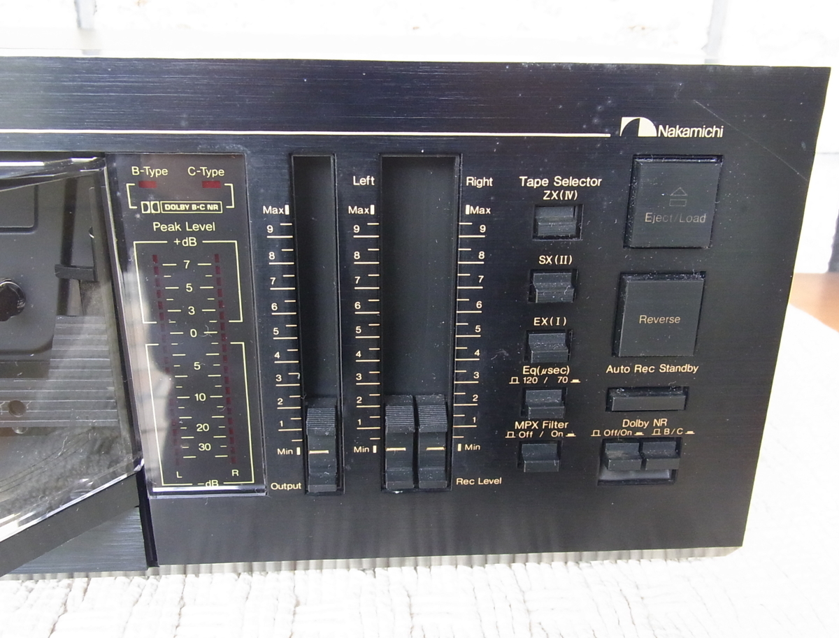 Nakamichi ナカミチ RX-202 カセットデッキ オートリバース ジャンク(一般)｜売買されたオークション情報、yahooの商品情報をアーカイブ公開 - オークファン（aucfan.com）