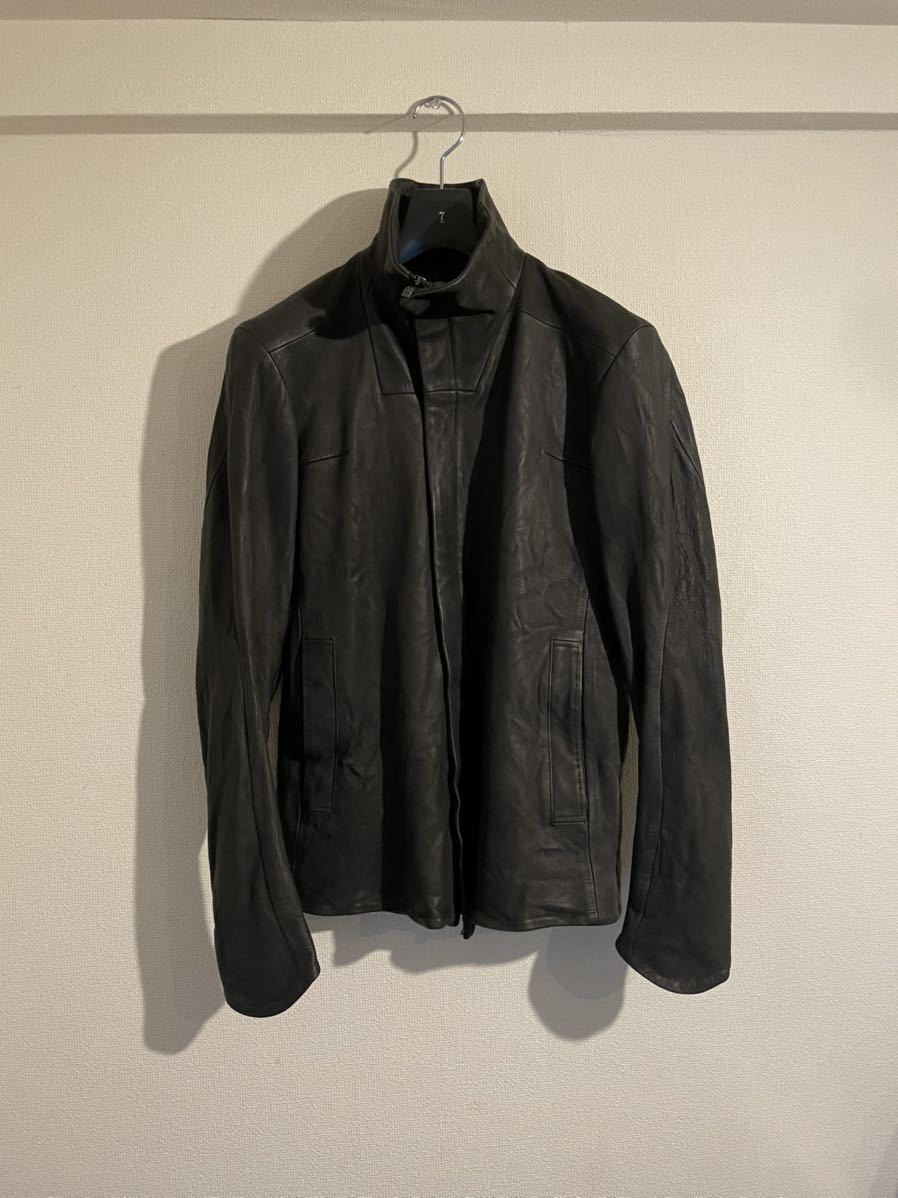DEVOA ベビーカーフ ライダース ジャケット GUIDI レザー incarnation carol christian poell rick owens 系統に(男性用)｜売買された ...