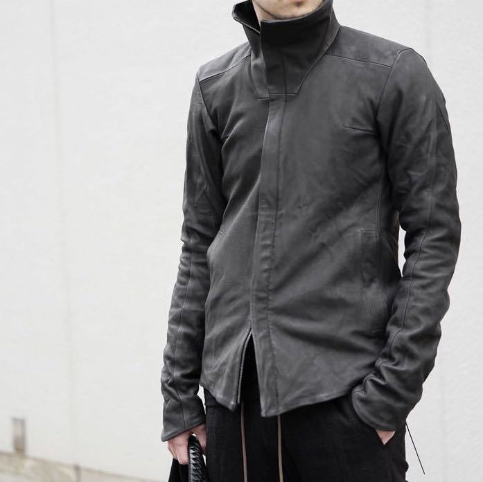 DEVOA ベビーカーフ ライダース ジャケット GUIDI レザー incarnation carol christian poell rick owens 系統に(男性用)｜売買された ...