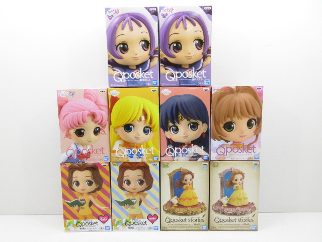 n16299-ty Qposket Disney カードキャプターさくら おジャ魔女どれみ セーラームーン 等10体セット 063 ...