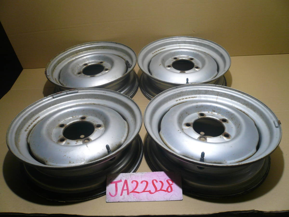 S28 本州送料3900円 ジムニー SJ30 JA11 JA22 純正 スチールホイール 16 4 5j(純正品)｜売買されたオークション ...