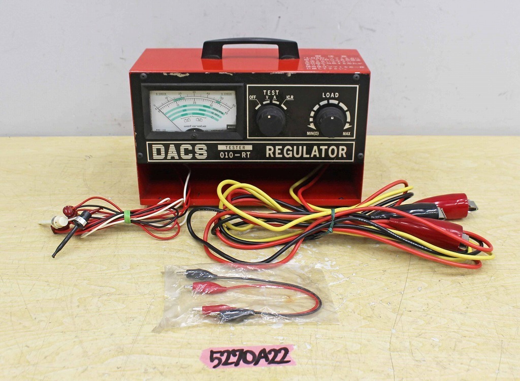 5270A22 BANZAI バンザイ レギュレーターテスター DACS-010-RT(その他)｜売買されたオークション情報、yahooの商品情報をアーカイブ公開 - オークファン ...