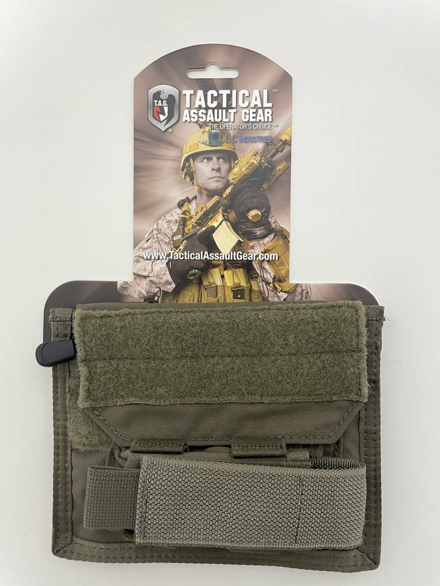 実物 T.A.G Tactical Assault Gear タクティカルアサルトギア アドミンポーチ レンジャーグリーン USMS ...
