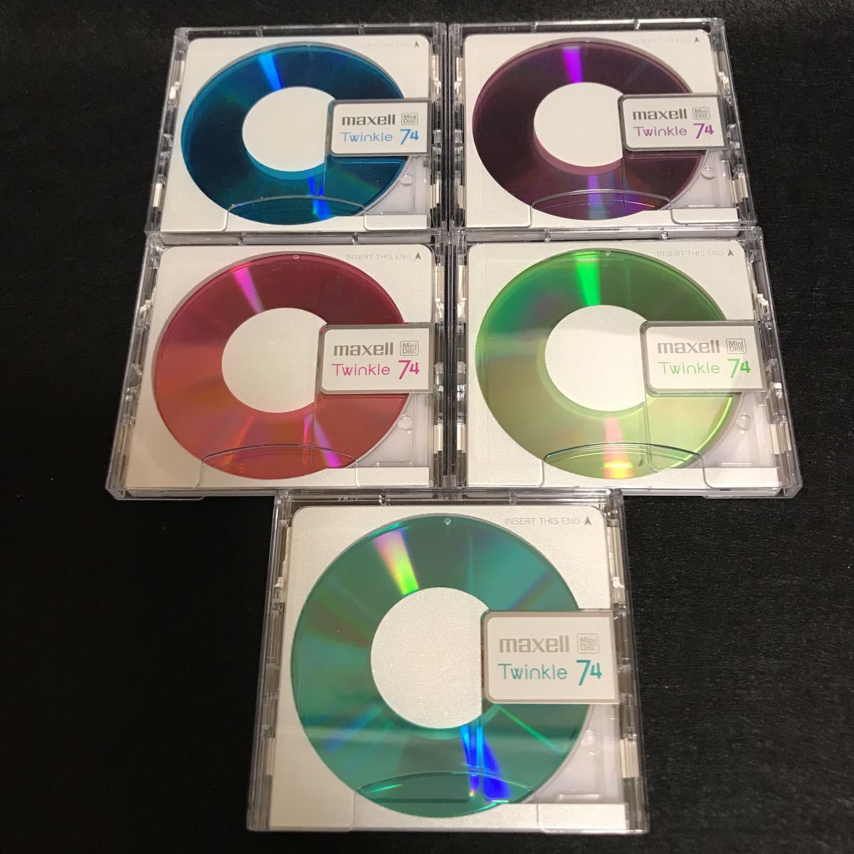 maxell Twinkle 74 MDディスク MD 5点セット(記録媒体)｜売買されたオークション情報、yahooの商品情報をアーカイブ ...