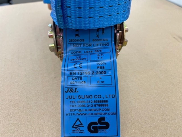 品 J＆L ラッシングベルト LC2500daN L＝5m ラチェット式 Jフックタイプ(トラック、ダンプ、建設機械)｜売買されたオークション ...