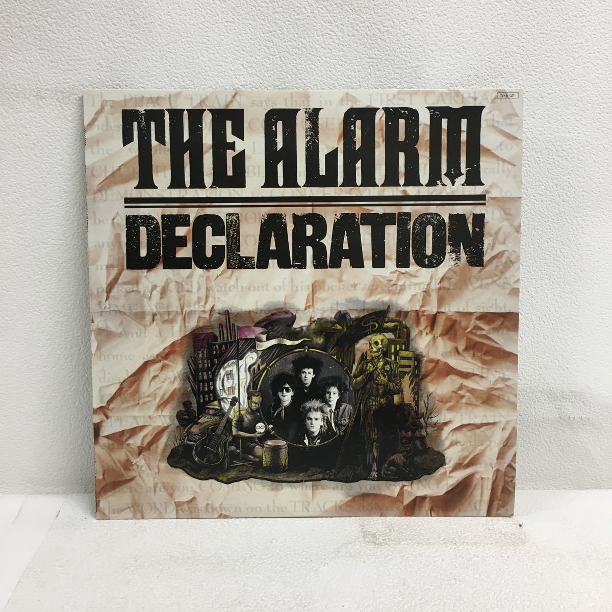 I0330A2 アラーム 宣言 LP レコード 国内盤 28AP 2845 洋楽 ロック バンド アルバム THE ALARM ...