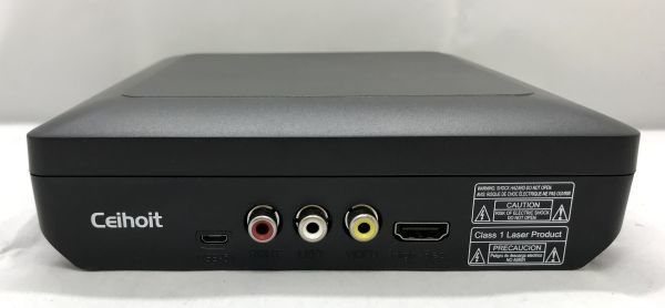 Ceihoit Mini Multimedia Plaer DVP-508 ミニプレーヤー DVD/CD/USB再生専用 HDMI端子搭載 ...