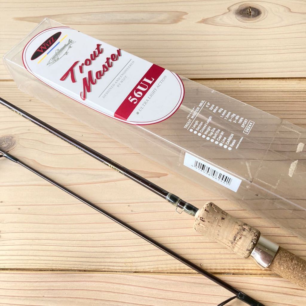 WiZZ Trout Master 56UL ウィズ トラウトマスター 釣竿 ルアーロッド(2ピース)｜売買されたオークション情報、yahoo ...