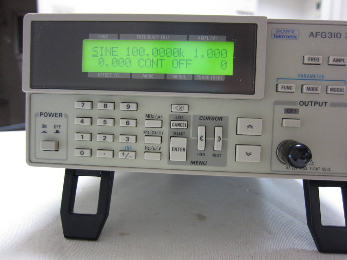 Tektronix AFG310 ファンクションジェネレーター テクトロニクス(アマチュア無線)｜売買されたオークション情報、yahooの商品情報をアーカイブ公開 - オークファン ...