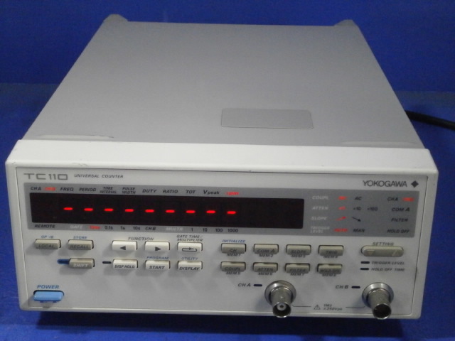 YOKOGAWA TC110 UNIVERSAL COUNTER(アマチュア無線)｜売買されたオークション情報、yahooの商品情報を ...