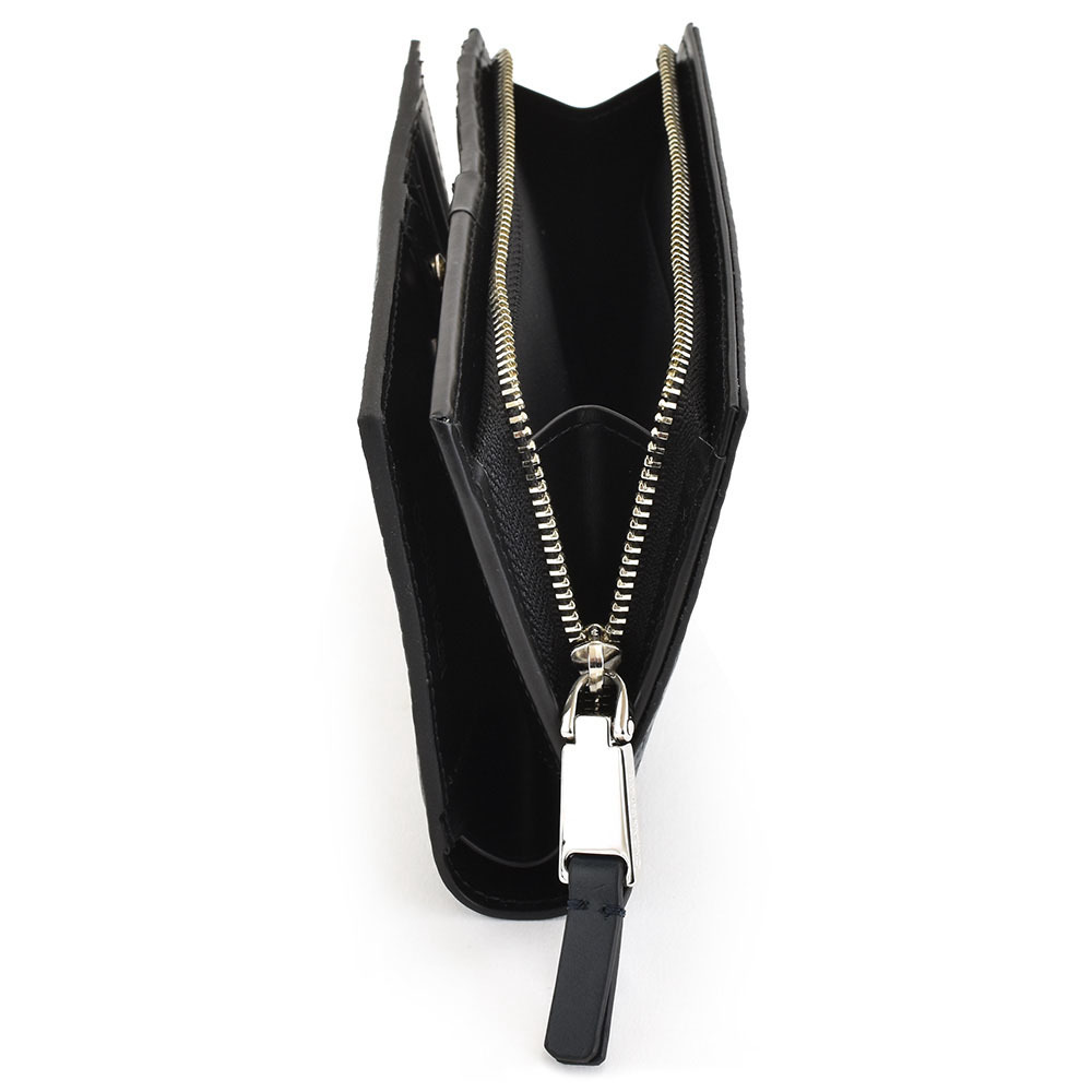 CK Calvin Klein カルバンクライン 定価1 8万 本革 牛革 2つ折財布 モノグラム柄 ネイビー 802613 他にも出品中(二 ...