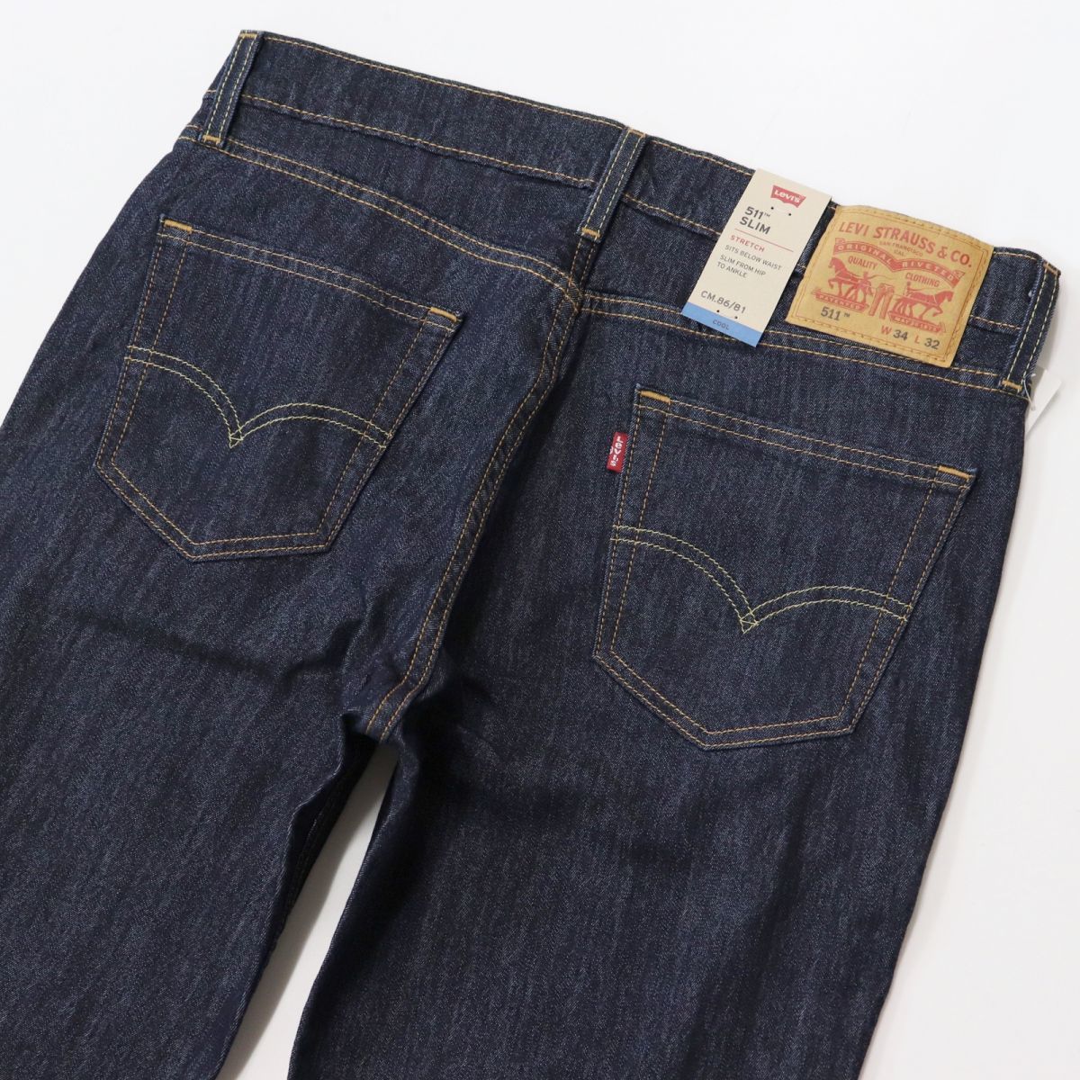 リーバイス Levis 511 メンズ クール COOL 速乾 ドライ ストレッチ スリム デニム パンツ ジーンズ 04511-4911 ...