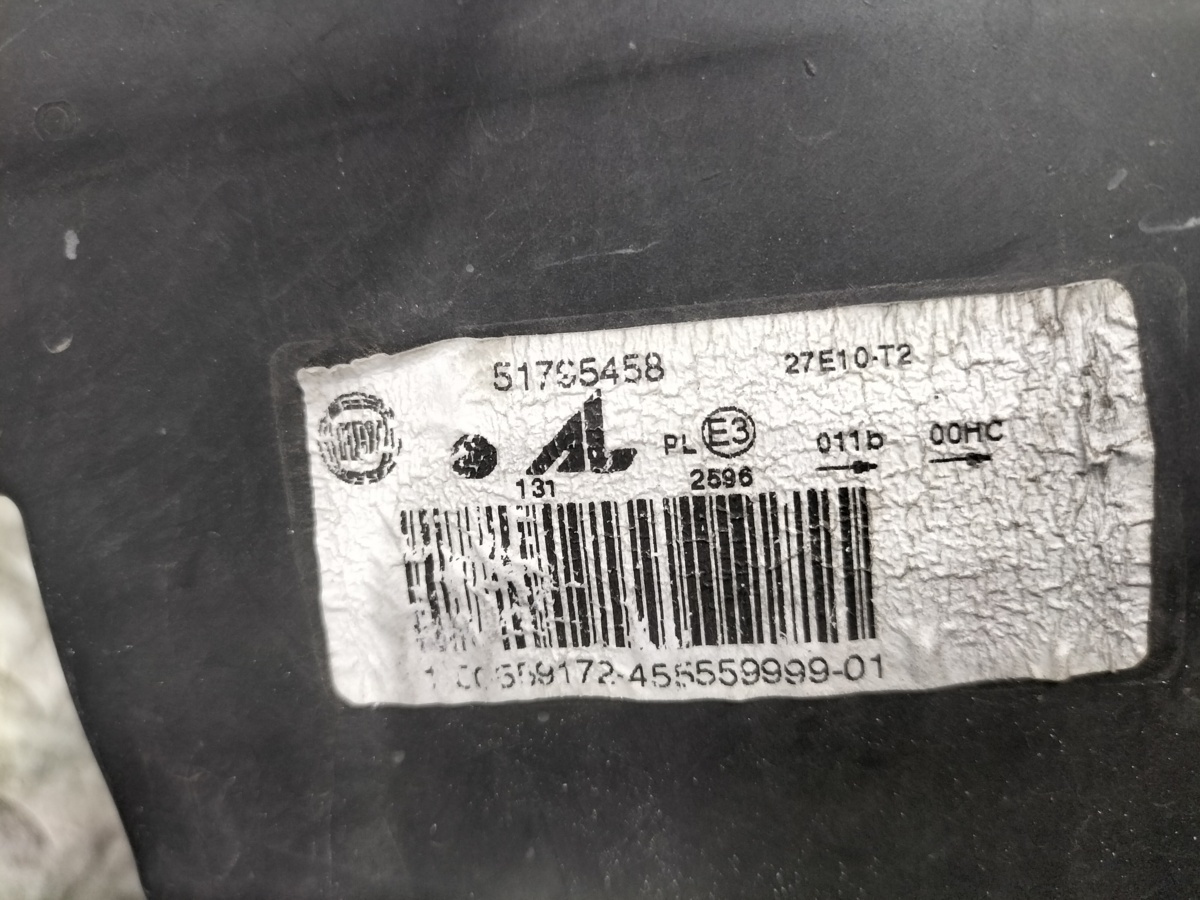 ABA-31212 312系 フィアット 500 純正 ハロゲン ヘッドライト ヘッドランプ 左右set 光軸ネジ調整OK 51795457 ...