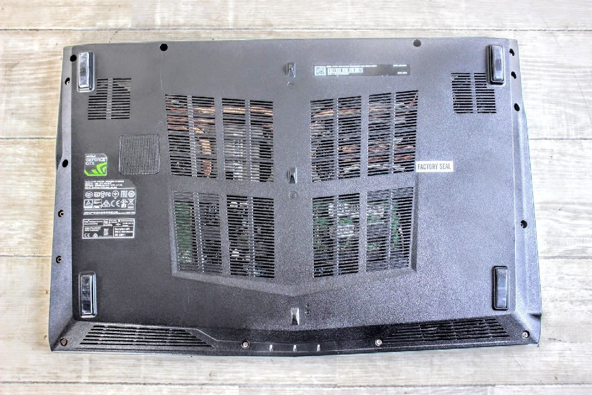 No.2646 MSI MS-16JF ノートパソコン Windows10/i5-8300H/メモリ16GB/UHDグラフィック630 ...