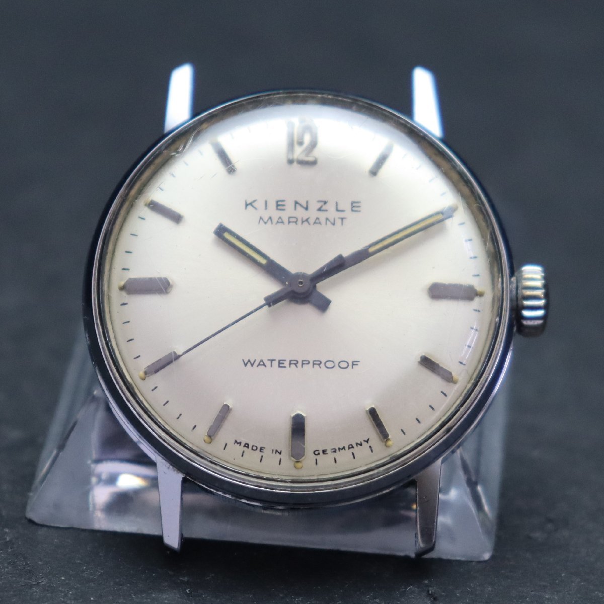 KIENZLE MARKANT キンツレー マーカント 手巻き シャンパン文字盤 ラウンドケース 3針 ジャンク ドイツ製 アンティーク メンズ腕時計(3針＋カレンダー)｜売買された ...