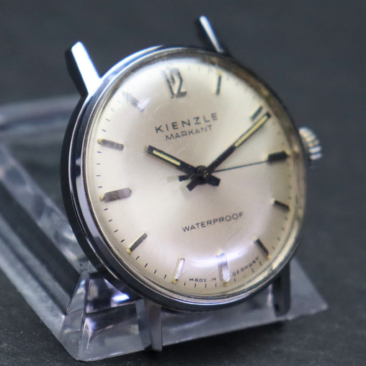 KIENZLE MARKANT キンツレー マーカント 手巻き シャンパン文字盤 ラウンドケース 3針 ジャンク ドイツ製 アンティーク メンズ腕時計(3針＋カレンダー)｜売買された ...