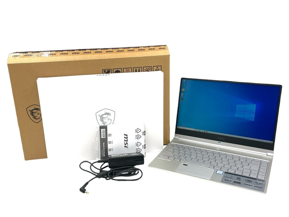 MSI PS42-8RB-005JP MS-14B1 Core i7-8550U/メモリ: 16GB/SSD 256GB GPU0: 7.9GB Windows 10 Home シルバー ...