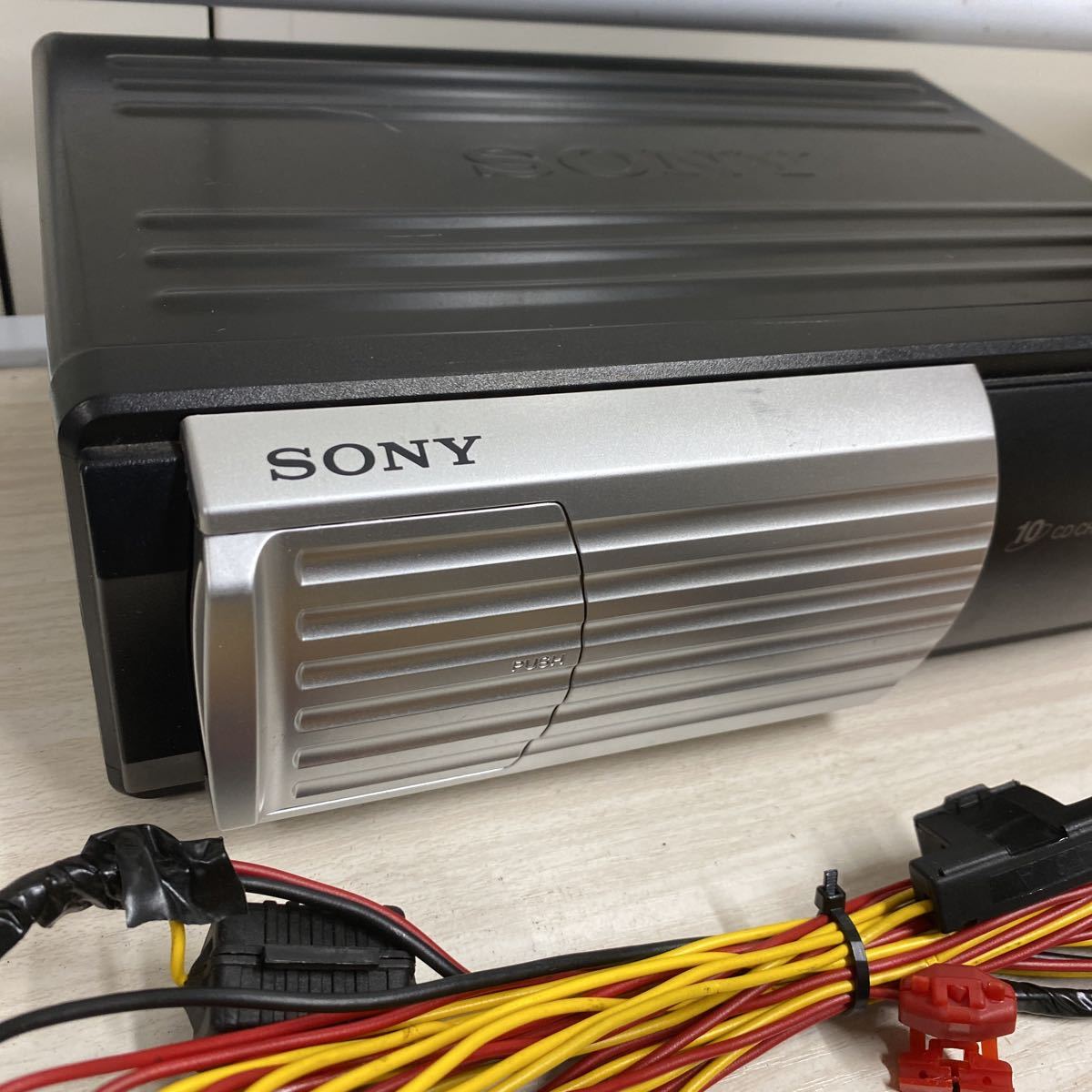 SONY CDチェンジャー 10 CD CHANGER CDX-555RF CUSTOM FILE RM-X80RF .RM-X81RF 動作 ...