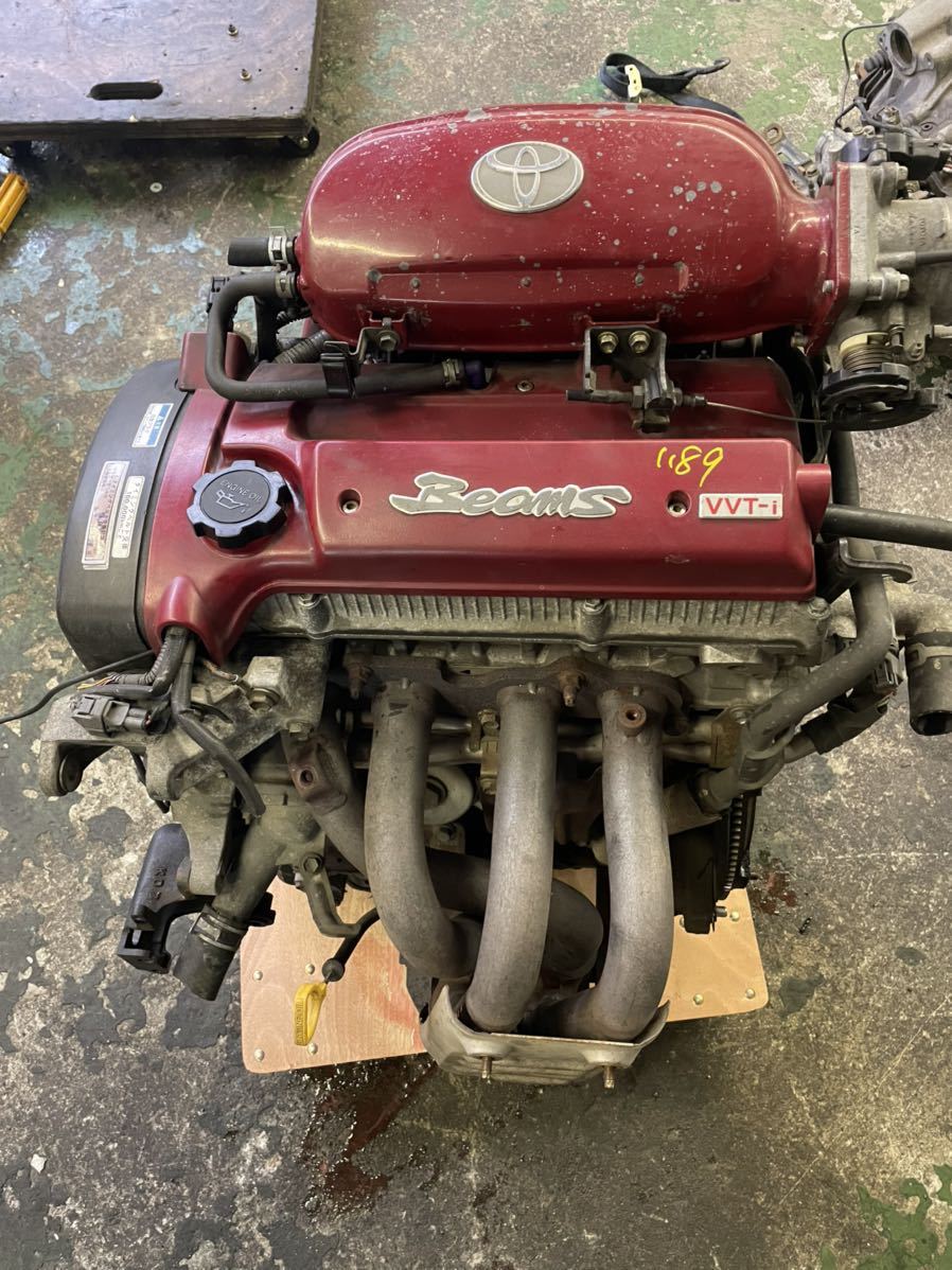 220520-1189 トヨタ TOYOTA セリカ ST202 3S-GE BEAMS 5MT エンジン本体 実働 取り外し K(エンジン ...