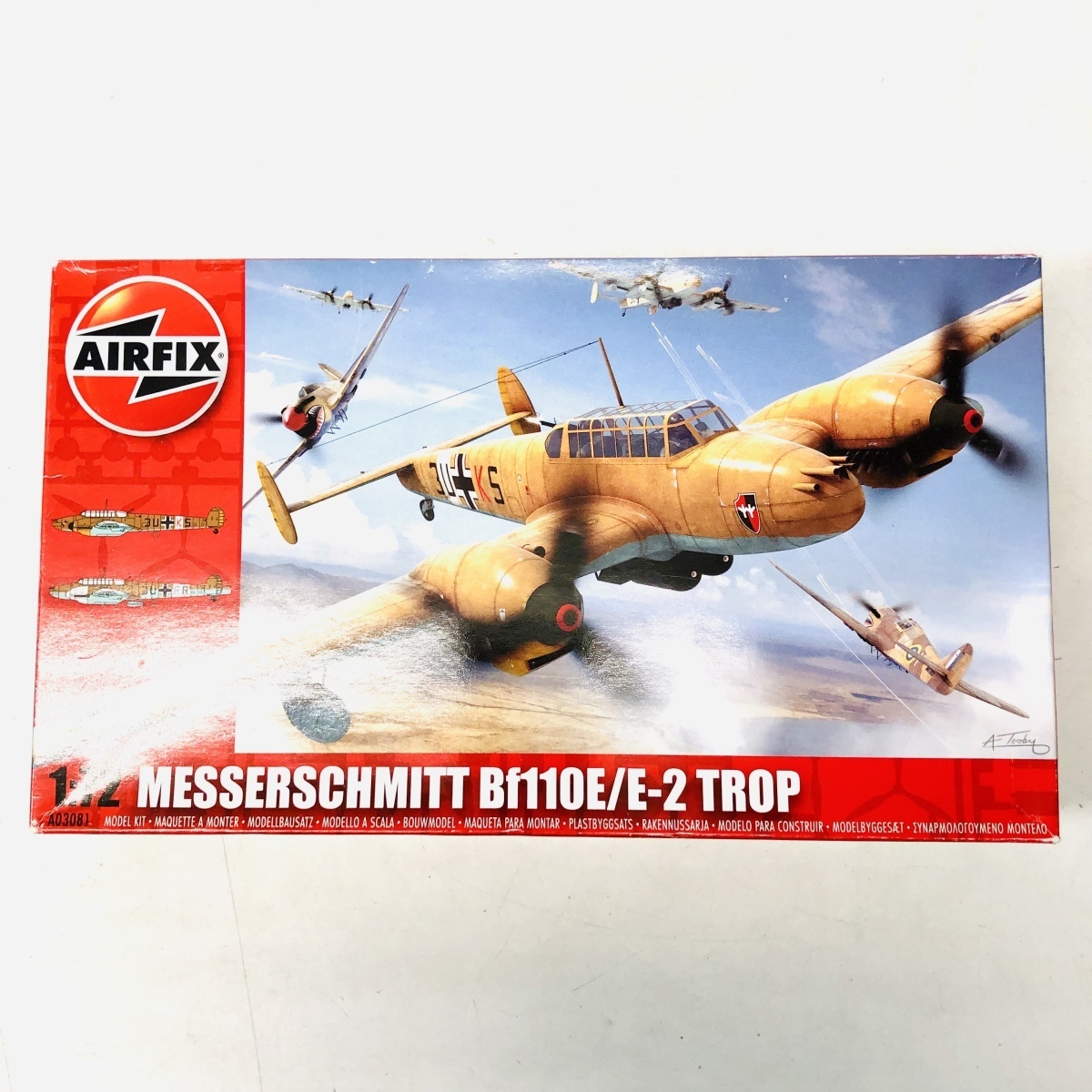 未組立 AIRFIX 1/72 MESSERSCHMITT Bf110E/E-2 TROP メッサーシュミット(ドイツ)｜売買されたオークション情報、yahooの商品情報をアーカイブ公開 ...