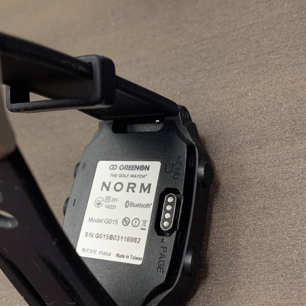 GREENON THE GOLF WATCH NORM G015 品(スマートウォッチ本体)｜売買されたオークション情報、yahooの商品情報をアーカイブ公開 - オークファン（aucfan.com）