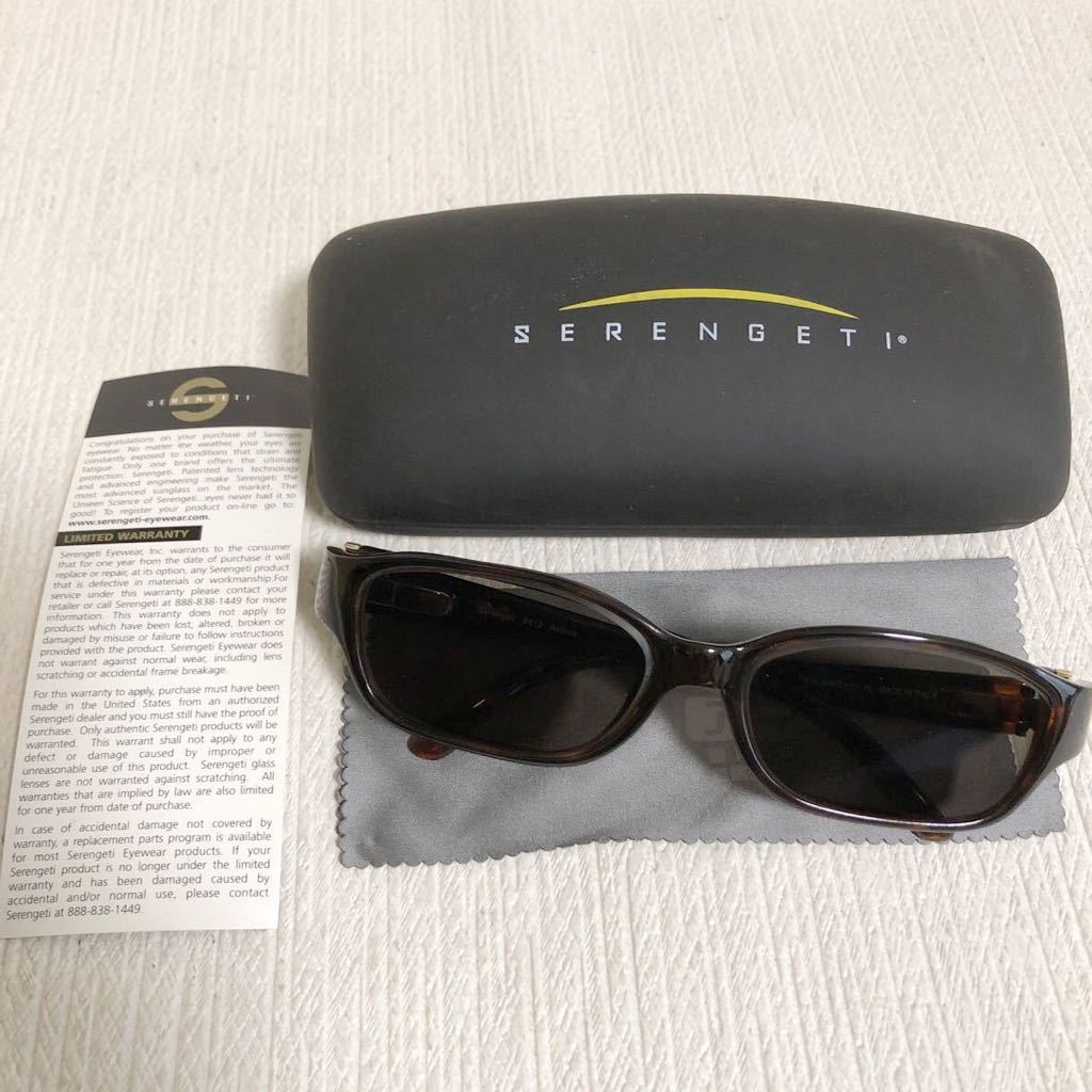 e789-60 サングラス セレンゲッティ SERENGETI Andros 6812 POLARIZED イタリア製 ケース付(セル、プラスチックフレーム)｜売買されたオークション情報 ...