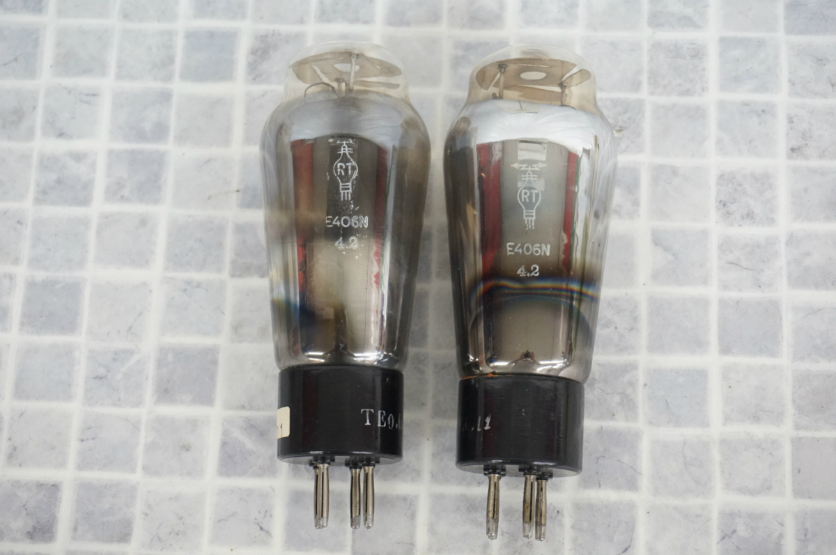 SK RT製 E406N 真空管 2本セット 白箱付き a513760(真空管)｜売買されたオークション情報、yahooの商品情報をアーカイブ公開 - オークファン（aucfan.com）