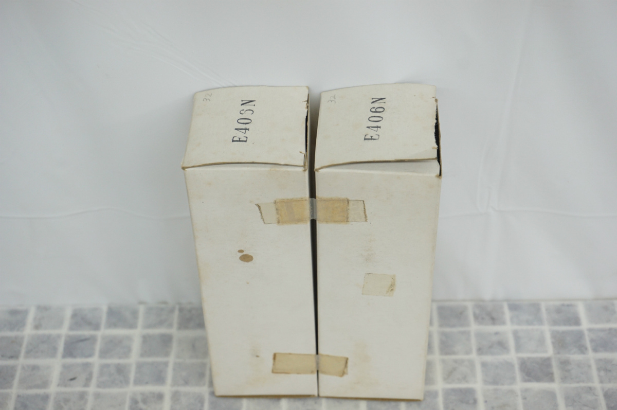 SK RT製 E406N 真空管 2本セット 白箱付き a513760(真空管)｜売買されたオークション情報、yahooの商品情報をアーカイブ公開 - オークファン（aucfan.com）