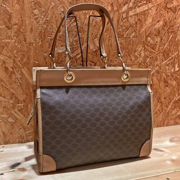 訳アリ CELINE マカダム柄 ハンドバッグ M16 1 イタリア製 セリーヌ ririジッパー OLD(ハンドバッグ)｜売買された ...