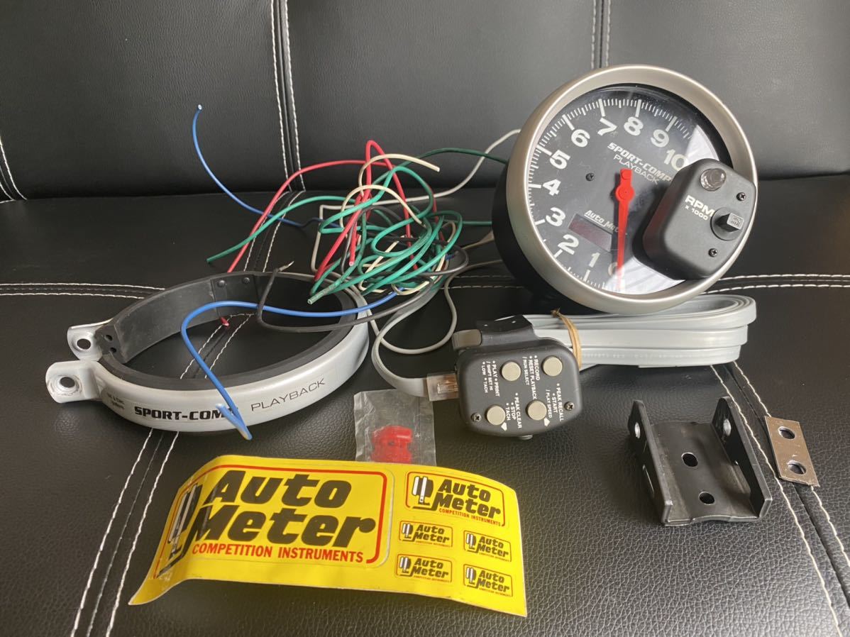 オートメーター AUTOMETER モンスター MONSTER スポーツコンプ SPORT-COMP タコメーター 空冷VW アメ車 旧車 マッスルカー(タコメーター)｜売買されたオークション ...