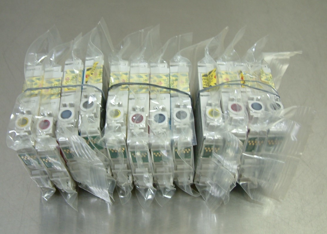 EPSON エプソン 純正 インクカートリッジ IC46 系 12本セット ic4cl46 icbk46 icc46 icm46 icy46(エプソン)｜売買されたオークション情報、yahoo ...