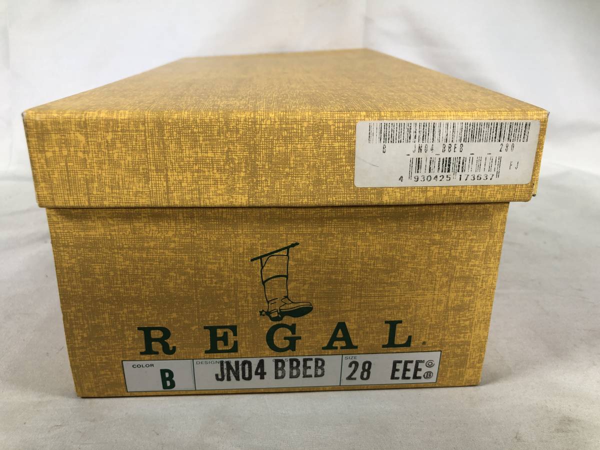 REGAL 紳士用 靴 サイズ28EEE リーガル/メンズ/ビジネスシューズ/フォーマルもOK/ブラック/ファッション 1000円スタート お ...