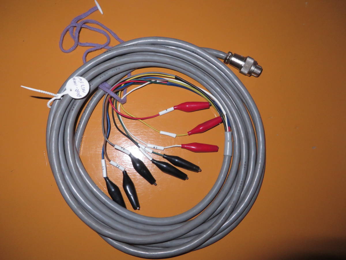 SOUKOU 双興電機 位相特性試験装置 DGR-1000K用PAS専用ケーブル(電気計測器)｜売買されたオークション情報、yahooの商品情報をアーカイブ公開 - オークファン（aucfan ...