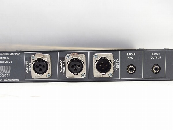 dB Techologies 3000S Digital Optimizer デジタルオプティマイザー マスタリングなどに 346936(その ...