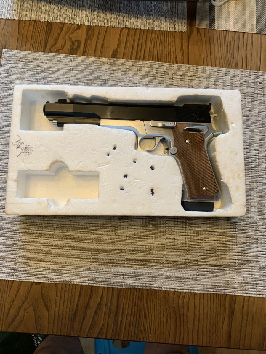 MGC カスタムシリーズ M745 ピンポインター 現状販売 エアガン ガスガン ASGK SMITH&WESSON MODEL 745 DA ...