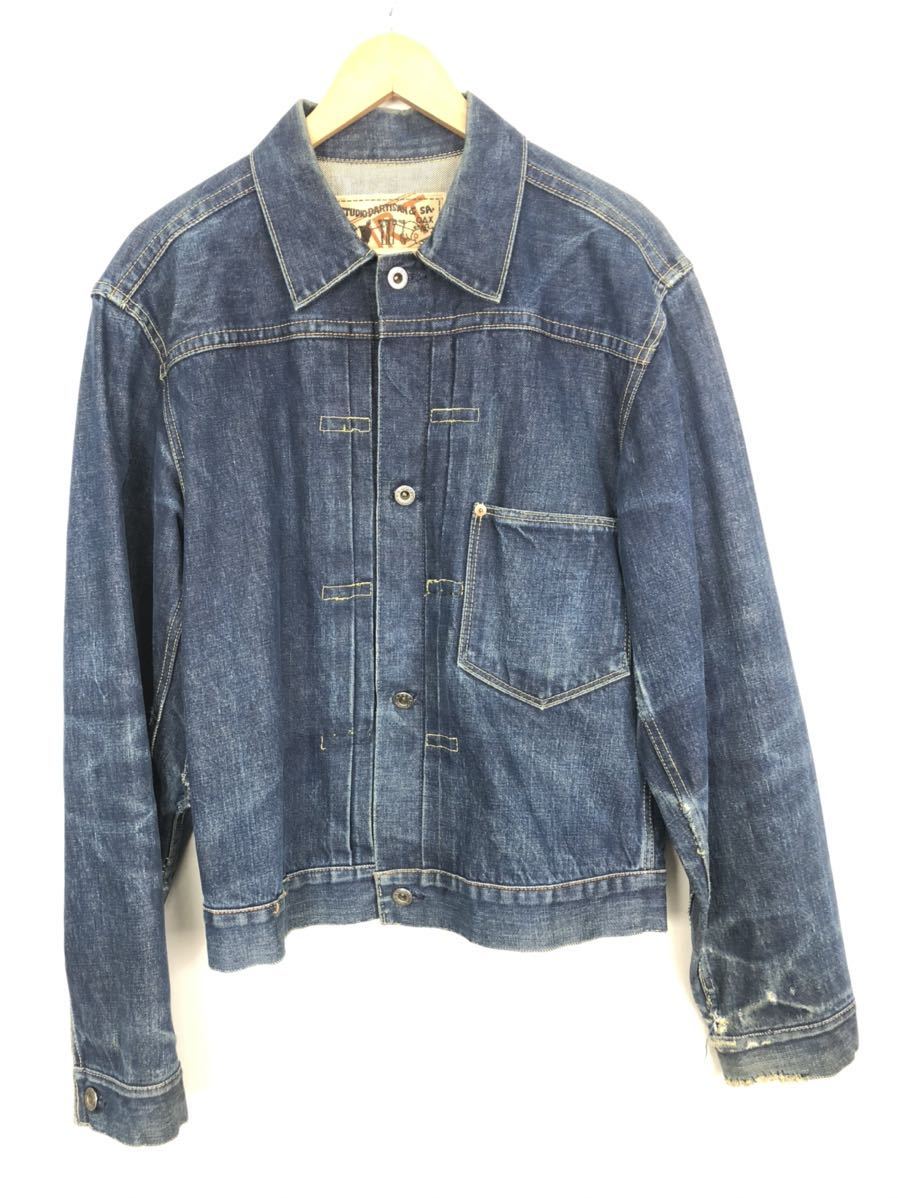 STUDIO D'ARTISAN ステュディオ ダ ルチザン Gジャン デニムジャケット 大戦モデル 蓼正藍 サイズM 0214 XXXJ-2 ...