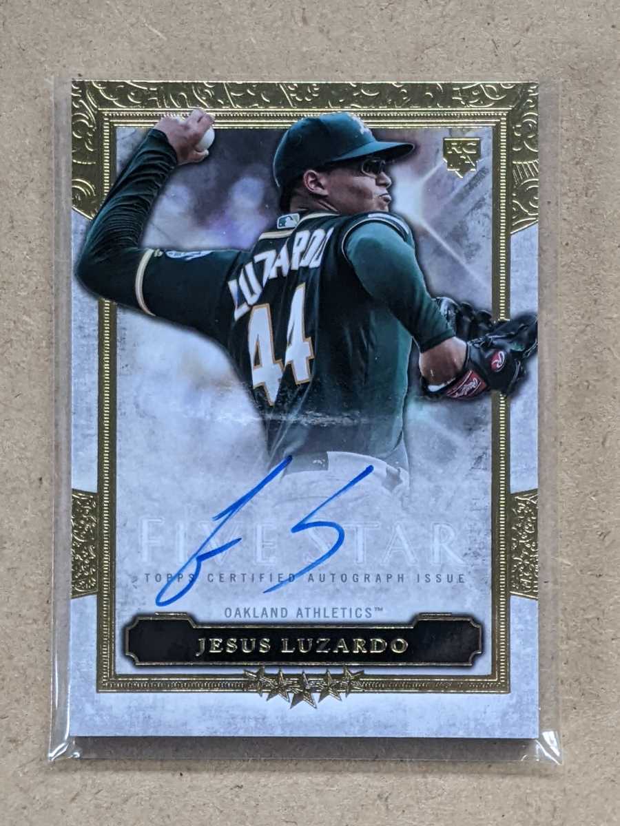 JESUS LUZARDO MLB 2020 TOPPS FIVE STAR BASEBALL JESUS LUZARDO ヘスス ルサルド ...