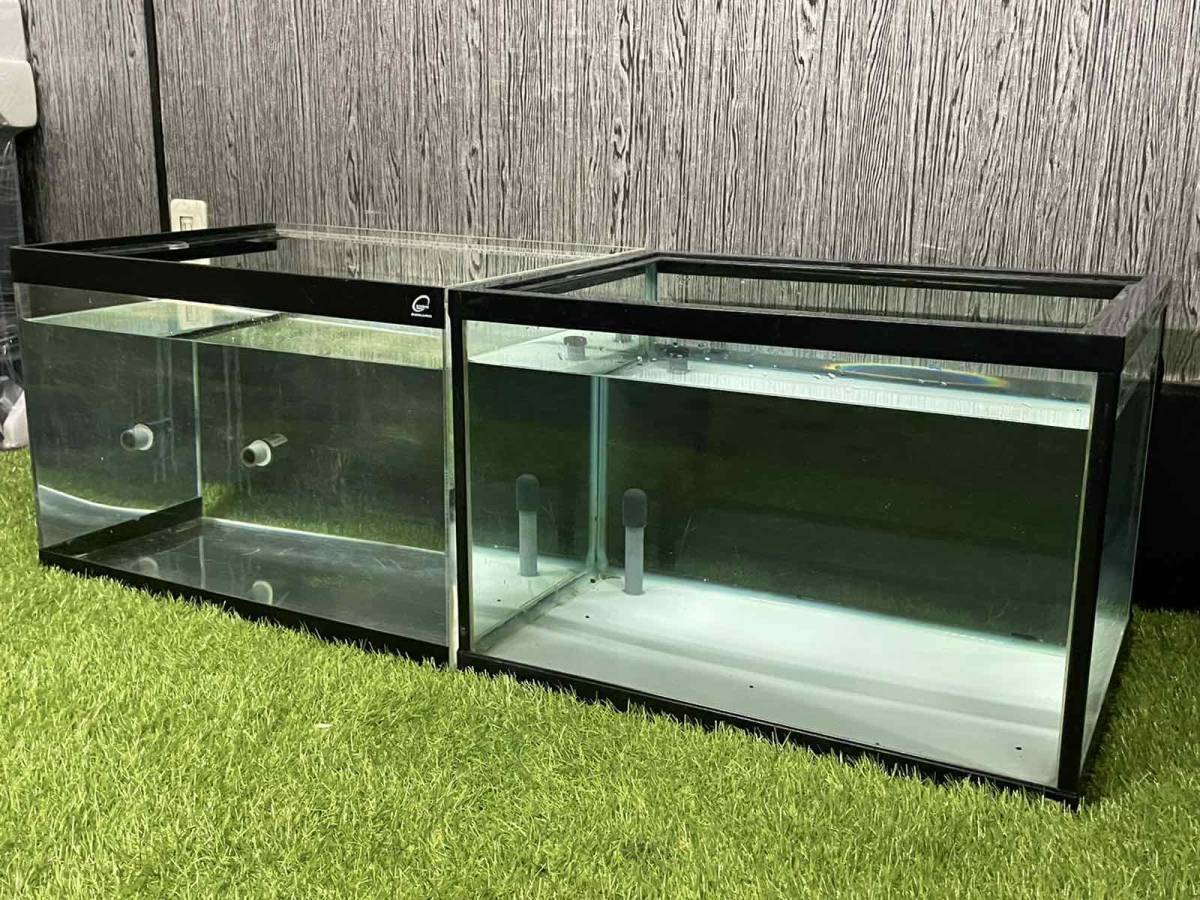 発送不可引き取り限定 アクリルとガラス水槽W600×d450×h400 配管加工あり 要再コーキング(60cm～)｜売買されたオークション情報、yahooの商品情報をアーカイブ公開 ...