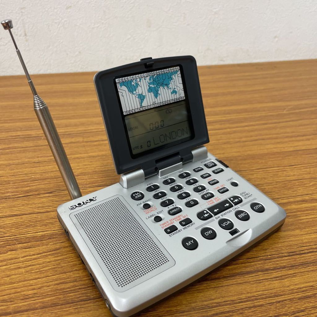 a SONY ICF-SW07 FMステレオ/LW/MW/SW PLLシンセサイザーレシーバー 短波ラジオ ソニー 通電確認済(一般)｜売買さ ...