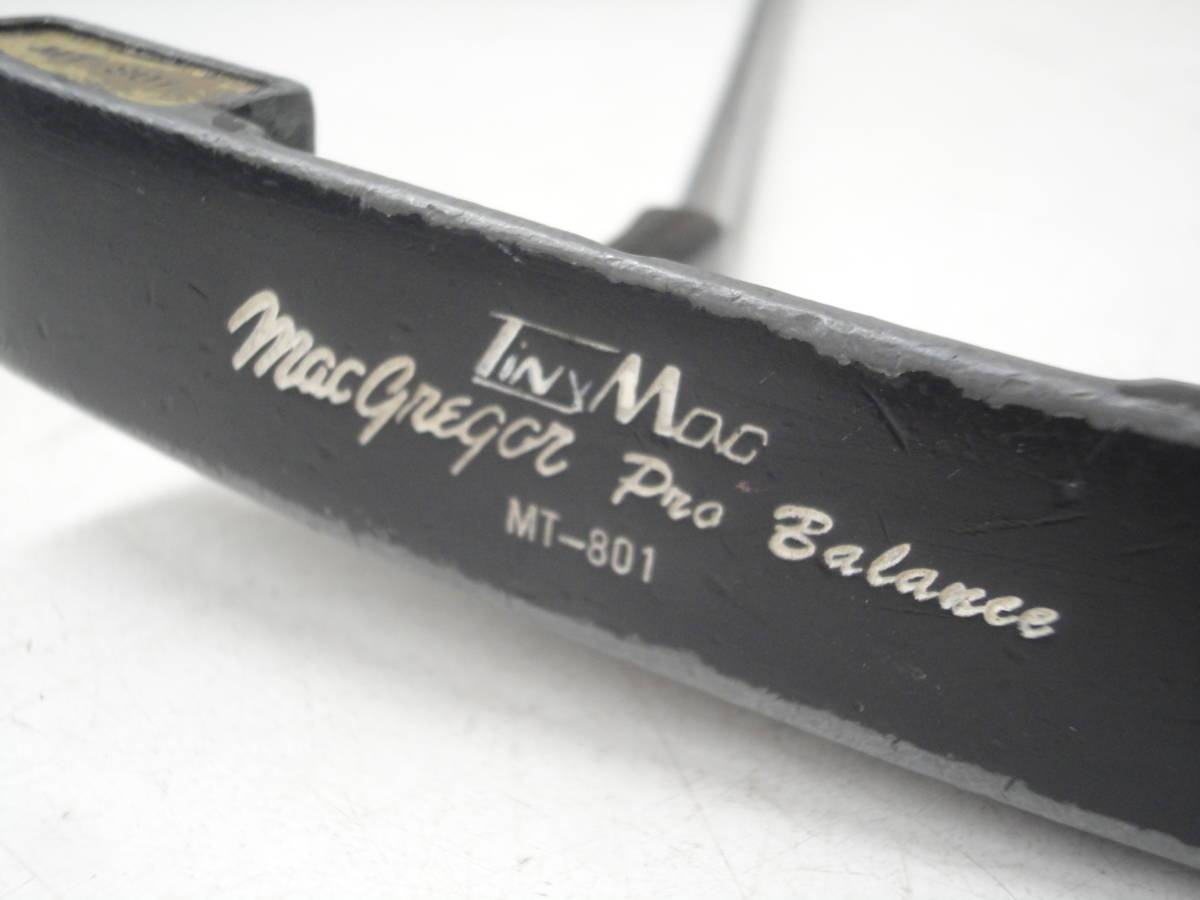 MacGregor TiNY Mac Pro Balance MT-801 メンズ用パター マグレガー ゴルフクラブ(マグレガー)｜売買されたオークション情報、yahooの商品情報をアーカイブ ...