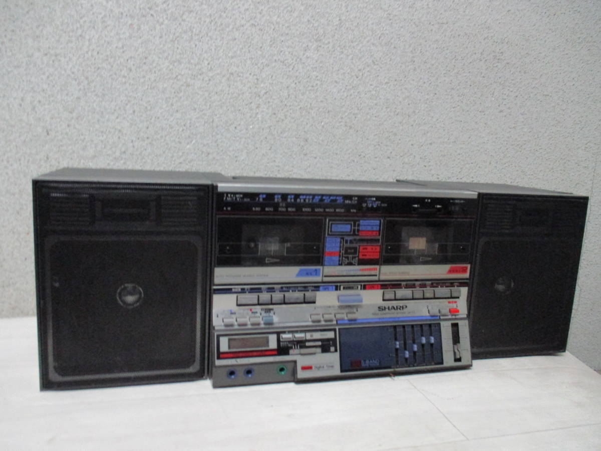 SHARP シャープ TABLE COMPONENT SYSTEM テーブルコンポーネントシステム GF-T3D(ラジカセ)｜売買されたオークション情報、yahooの商品情報をアーカイブ公開 ...
