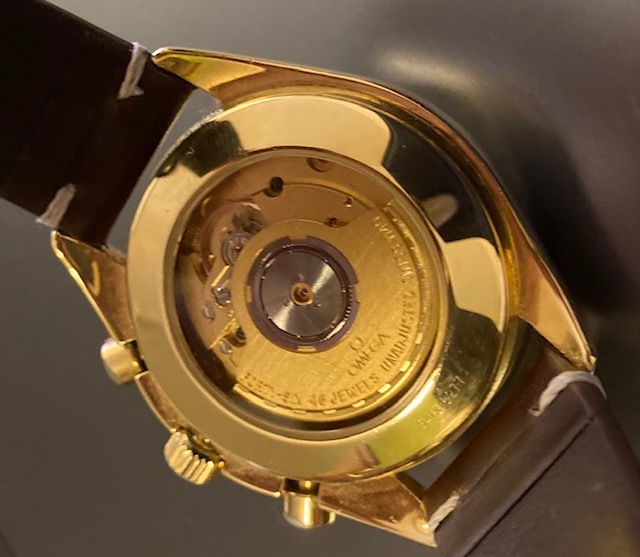 オメガ スピードマスター BA175.0033 YG 7245 シースルーバック 18金無垢 横目パンダ(スピードマスター)｜売買された ...
