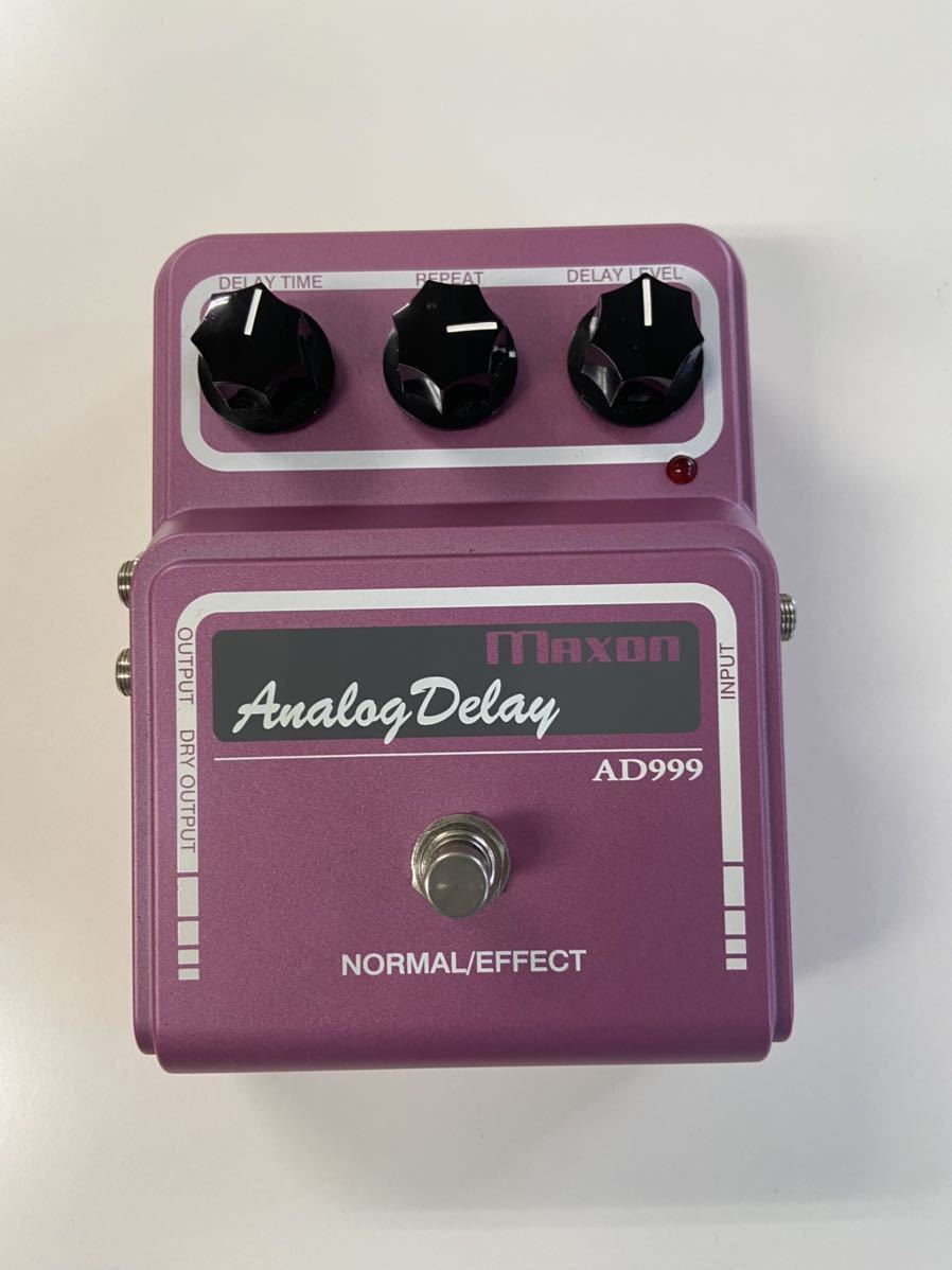 MAXON マクソン AD999 アナログディレイ 中古品 楽器、器材
