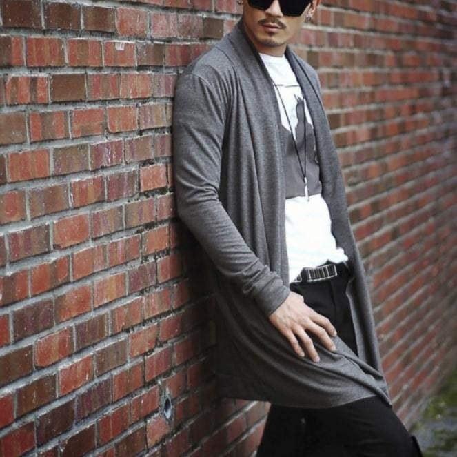 カーディガン メンズ ロング ニット おしゃれ ニット 大きめ ゆったり L(カーディガン)｜売買されたオークション情報、yahooの商品情報をアーカイブ公開 - オークファン（aucfan.com）