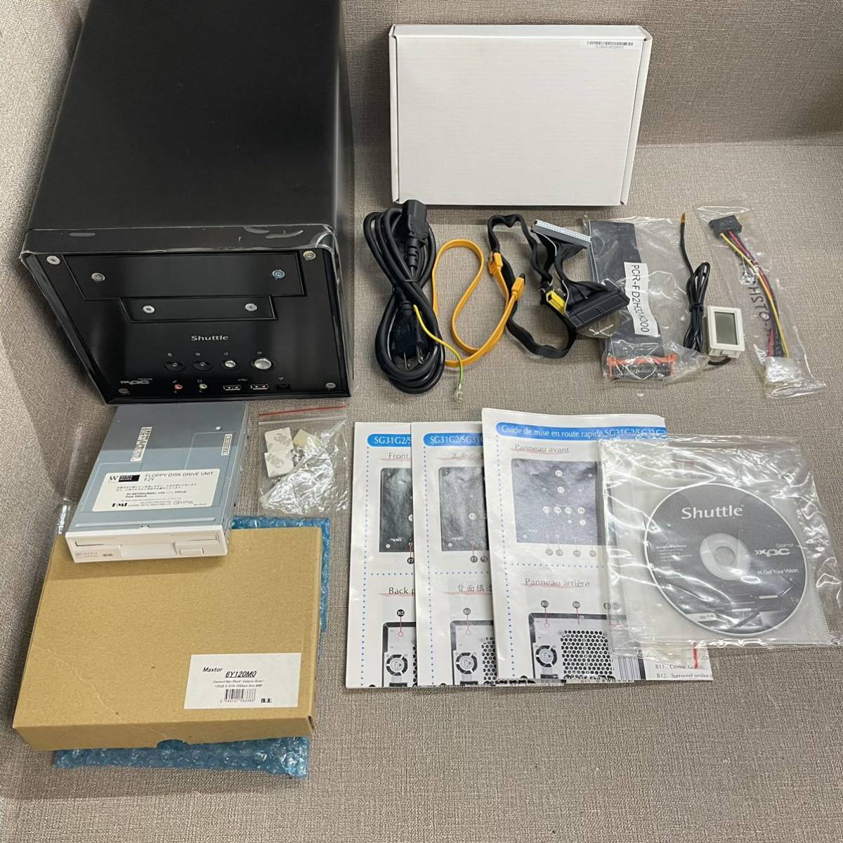 D4 Shuttle XPC S113G SG31G2 ベアボーン キューブ パソコン 現状ジャンク品 箱付き 部品取りなど 28(その他)｜売買されたオークション情報、yahooの商品情報を ...