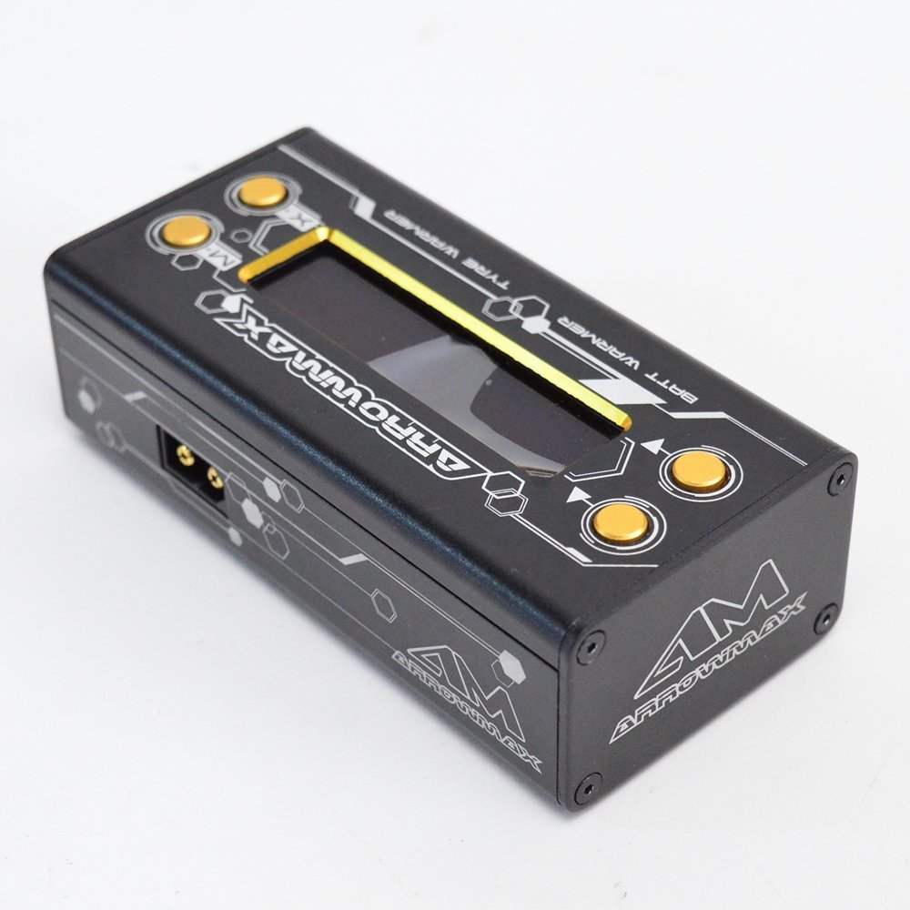 ARROWMAX タイヤウォーマー AM-174010 1/10ツーリングカー用 収納ケース スペア付き Tyre Warmer(自動車 ...